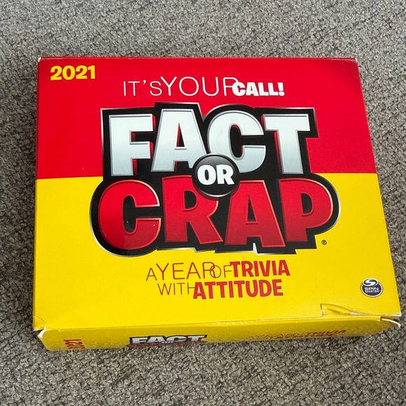 Games | Fact Or Crap Trivia Game | Poshmark